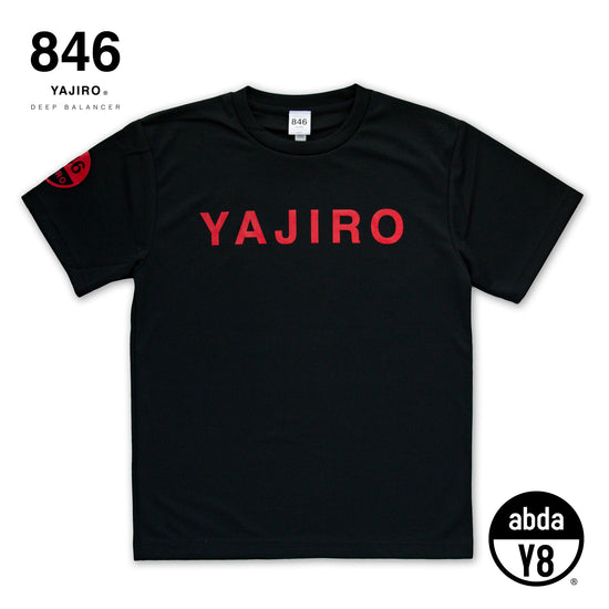 joy series T-shirt Black×Red (Unisex) – 846YAJIROオンラインショップ